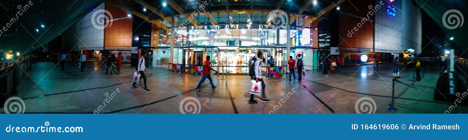 A very busy shopping mall editorial photo. Image of shopping - 164619606