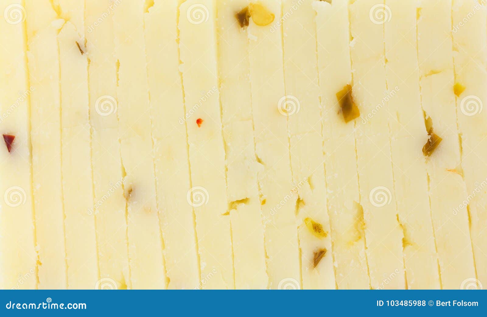 Pepper Jack Cheese Close View Stock Photo - Image of processed, dairy ...