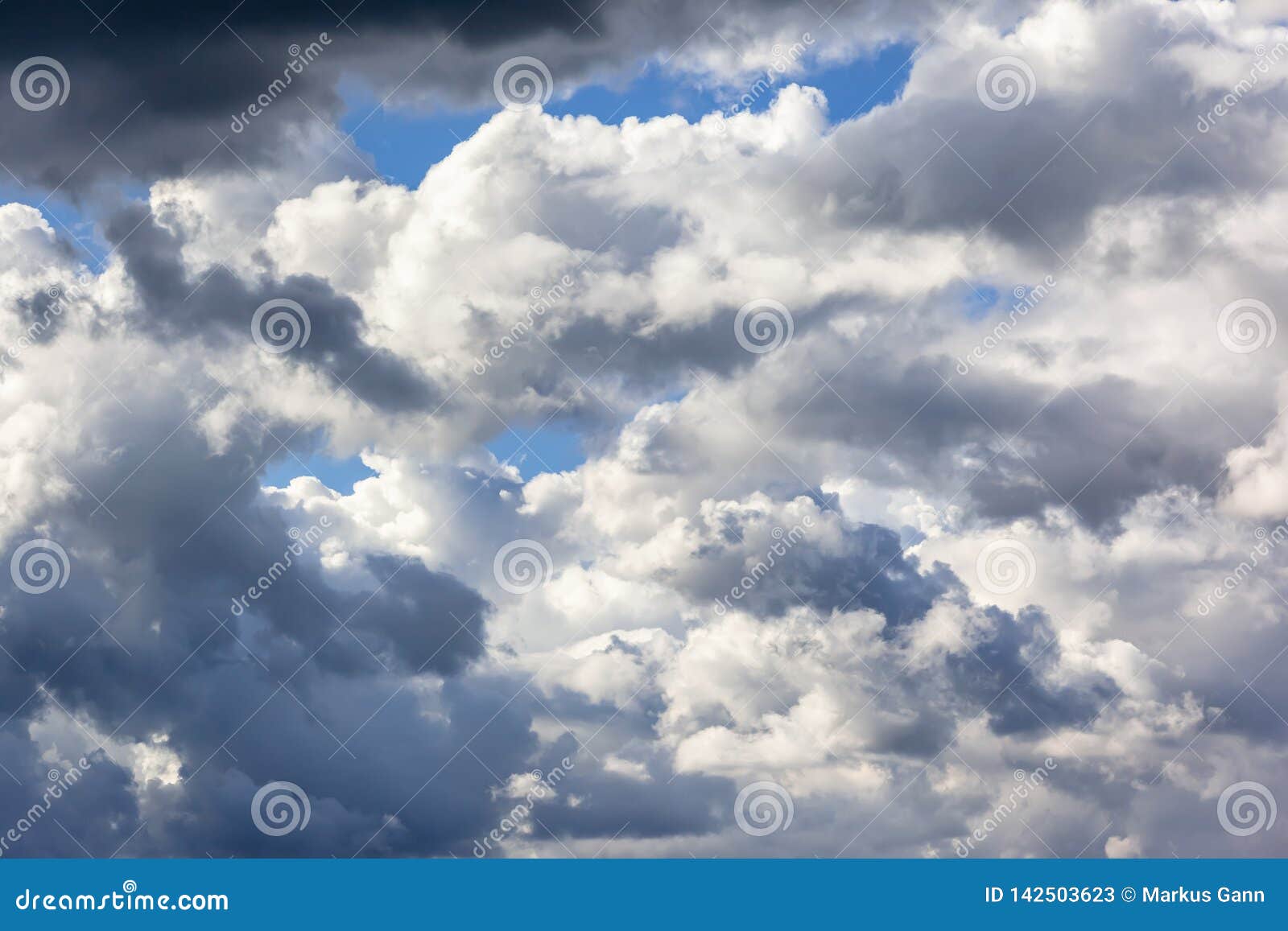 Very cloudy sky background stock image. Image of storm - 142503623