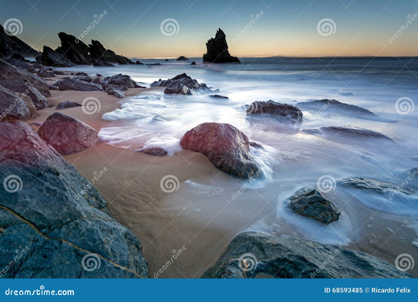 A very cold morning! stock image. Image of adraga, nature - 68593485