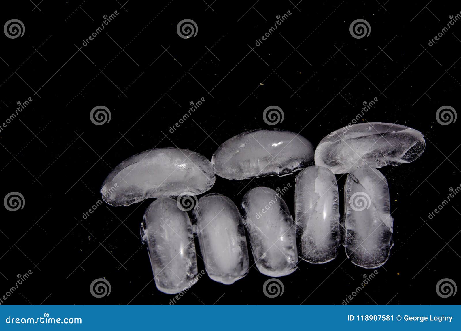 The Very Cold Water the Ice Cube`s Stock Image - Image of drink, system ...