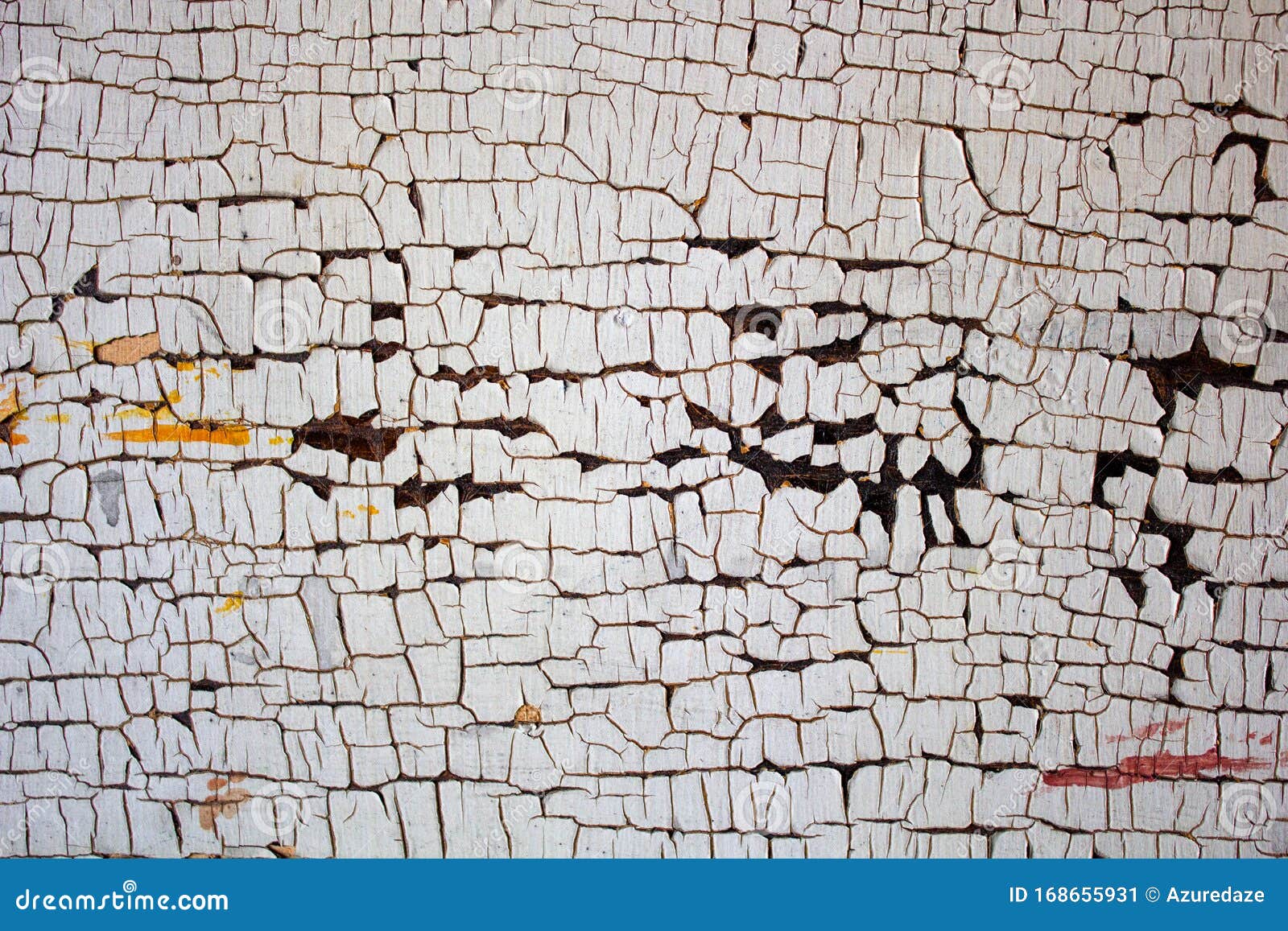 Very Cracked White Paint stock image. Image of cracked - 168655931
