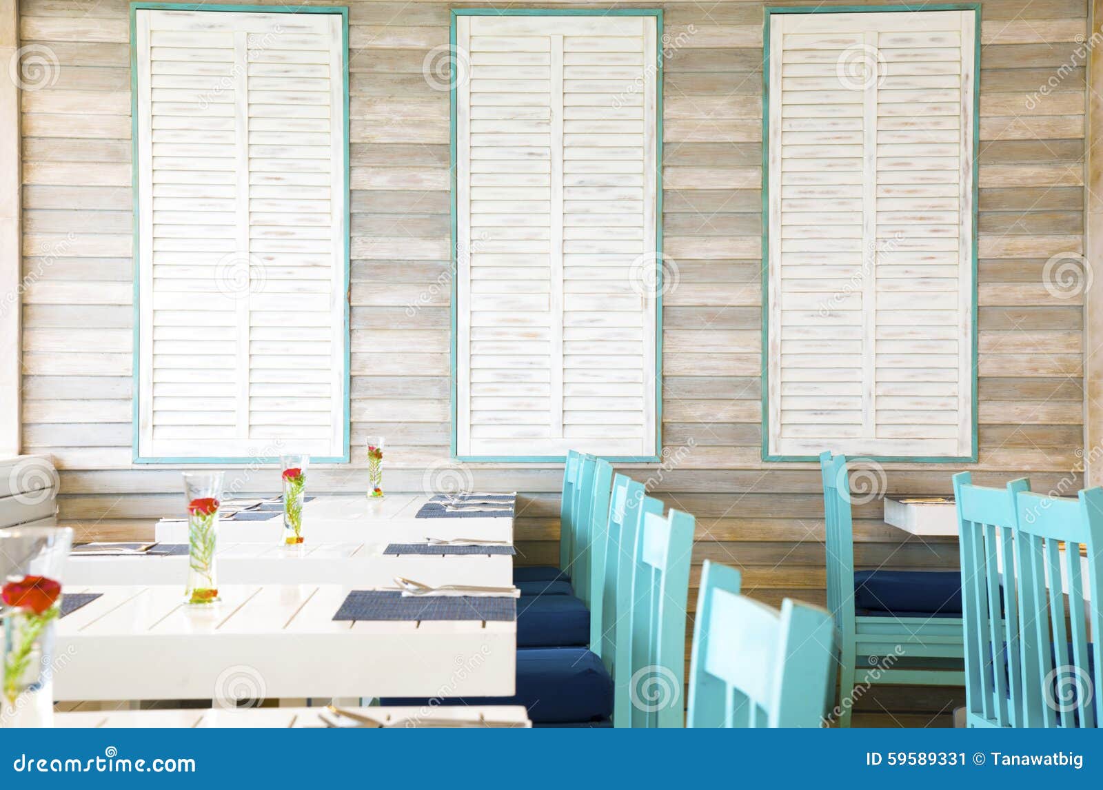 Very cute restaurant stock image. Image of modern, wood - 59589331