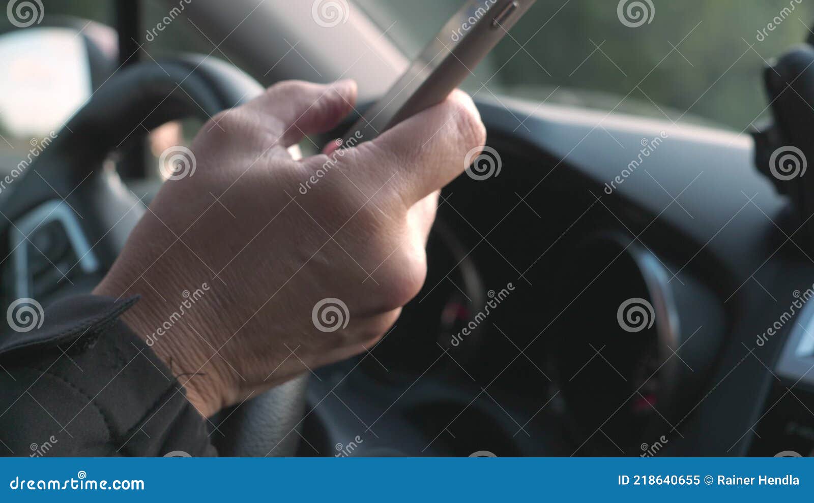 A Very Dangerous Behavior Inside the Car while Driving Stock Video ...