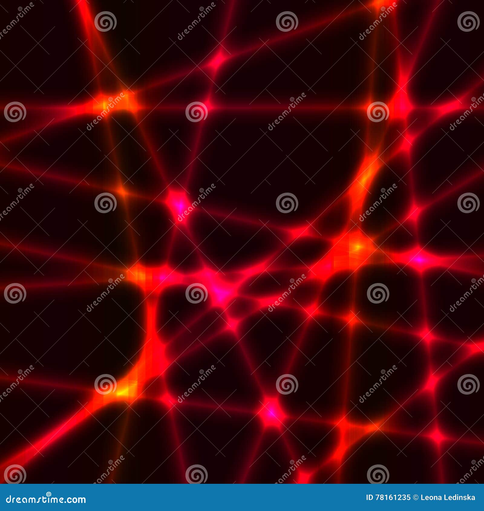 Very Dark Background with Hot Blured Laser Rays Stock Vector ...