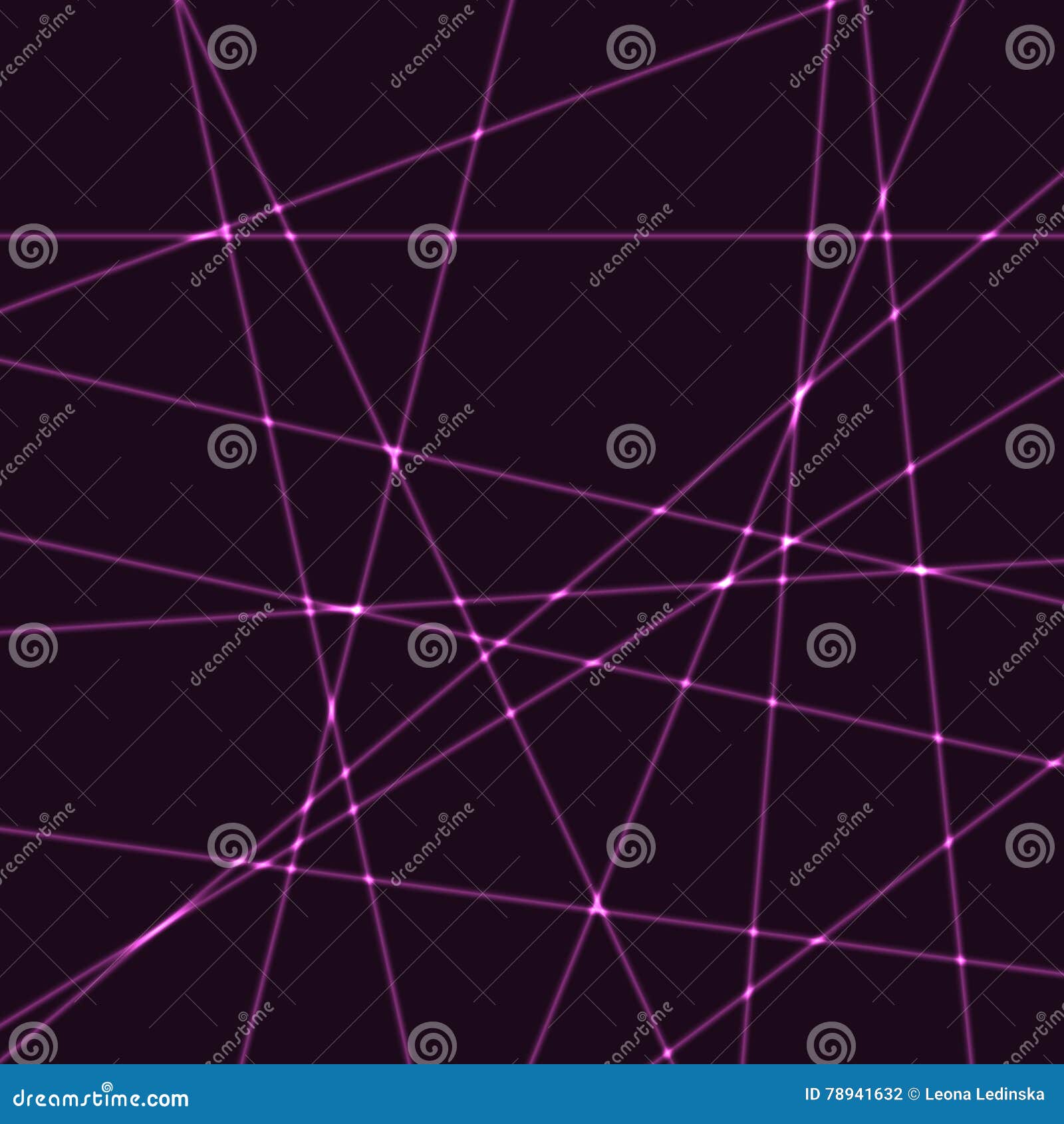 Very Dark Background with Violet Laser Rays Stock Vector - Illustration ...