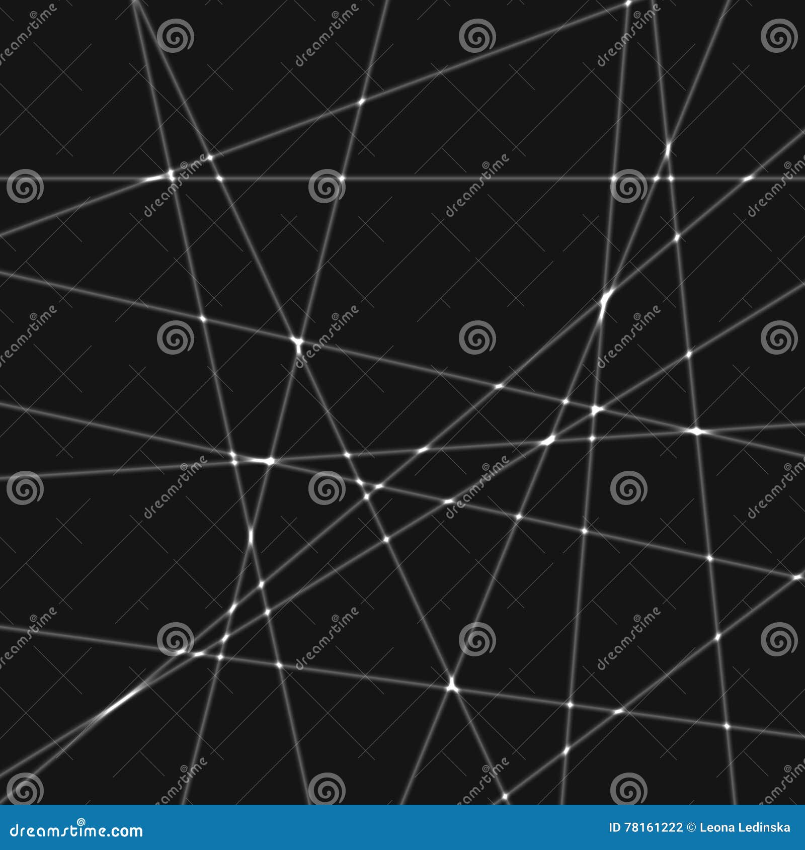 Very Dark Background with White Laser Rays Stock Vector - Illustration ...