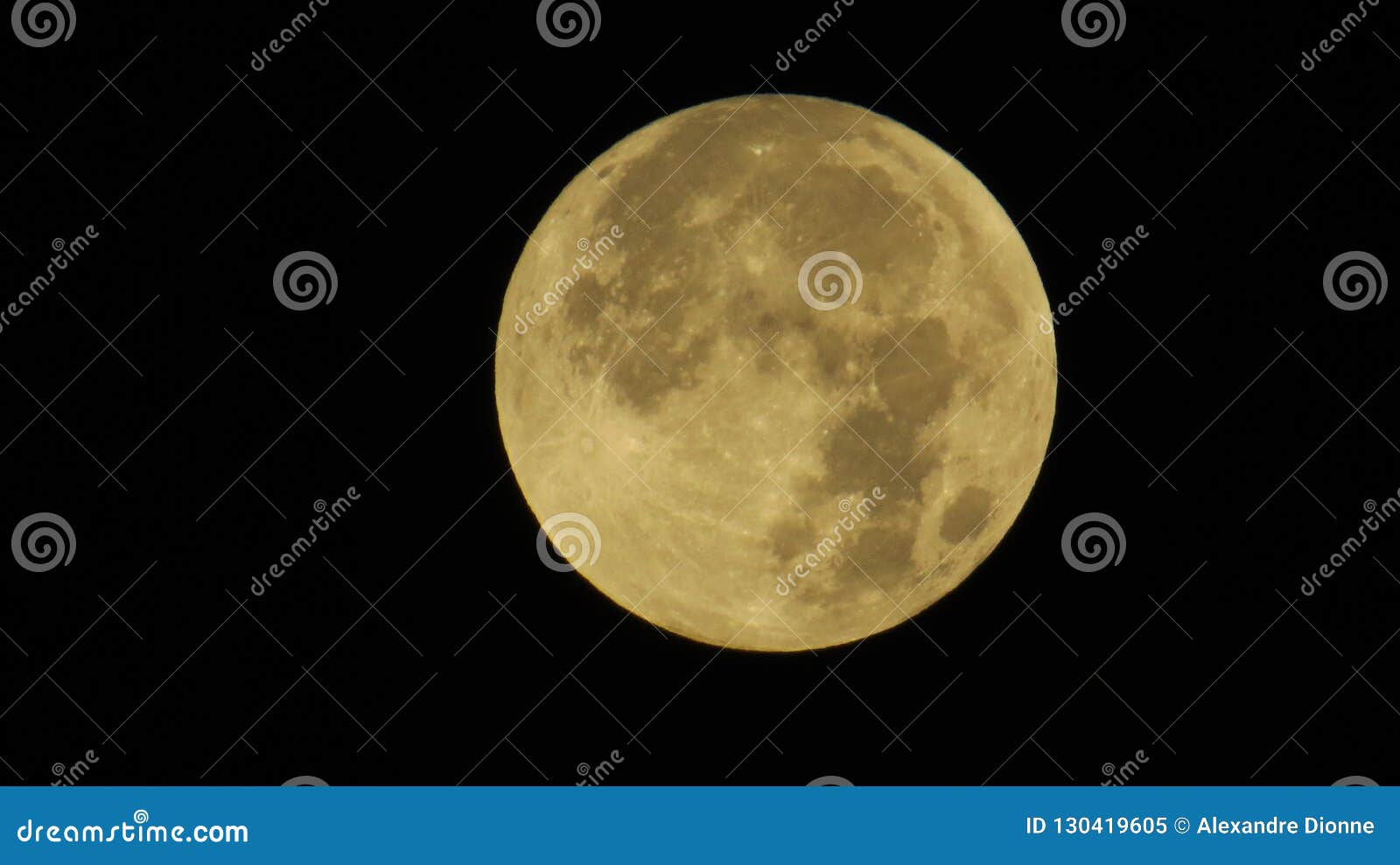 Detailed Full Moon in the Dark Sky Stock Image - Image of crater, cycle ...