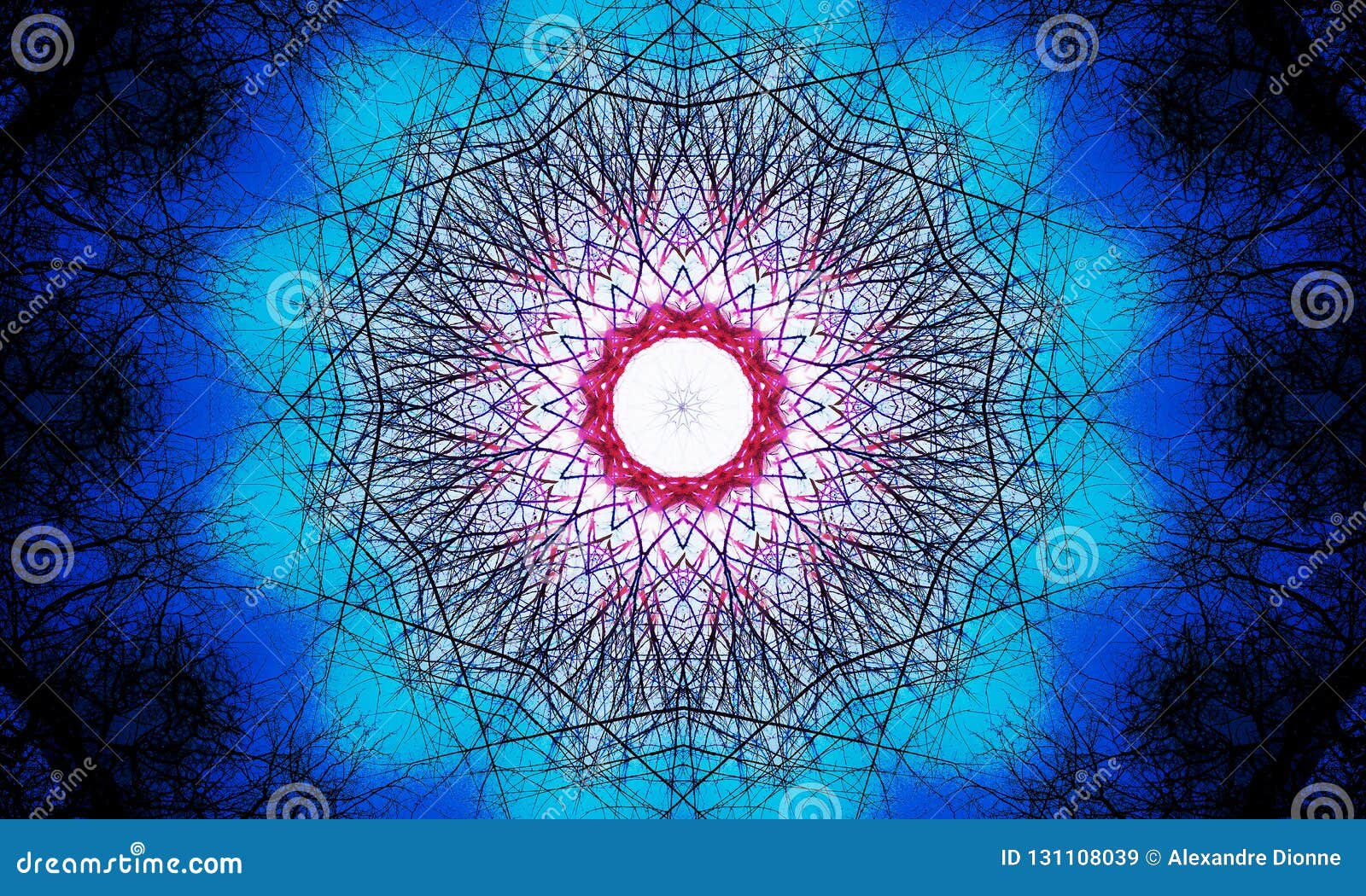 Very Detailed Mandala with Bright Patterns and Shapes Stock ...