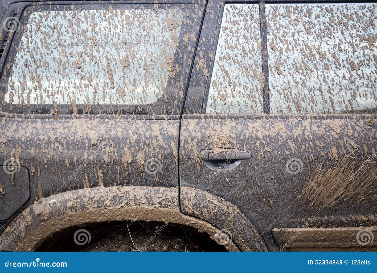 Very Dirty Car stock photo. Image of drops, offroad, easy - 52334848