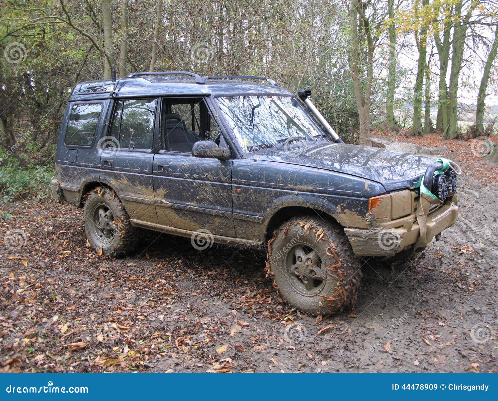 A Very Dirty Muddy Offroad Car Stock Image - Image of muddy, filth ...