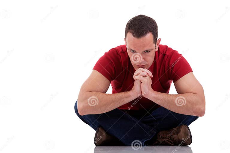 Very disappointed man stock photo. Image of crisis, office - 17744856