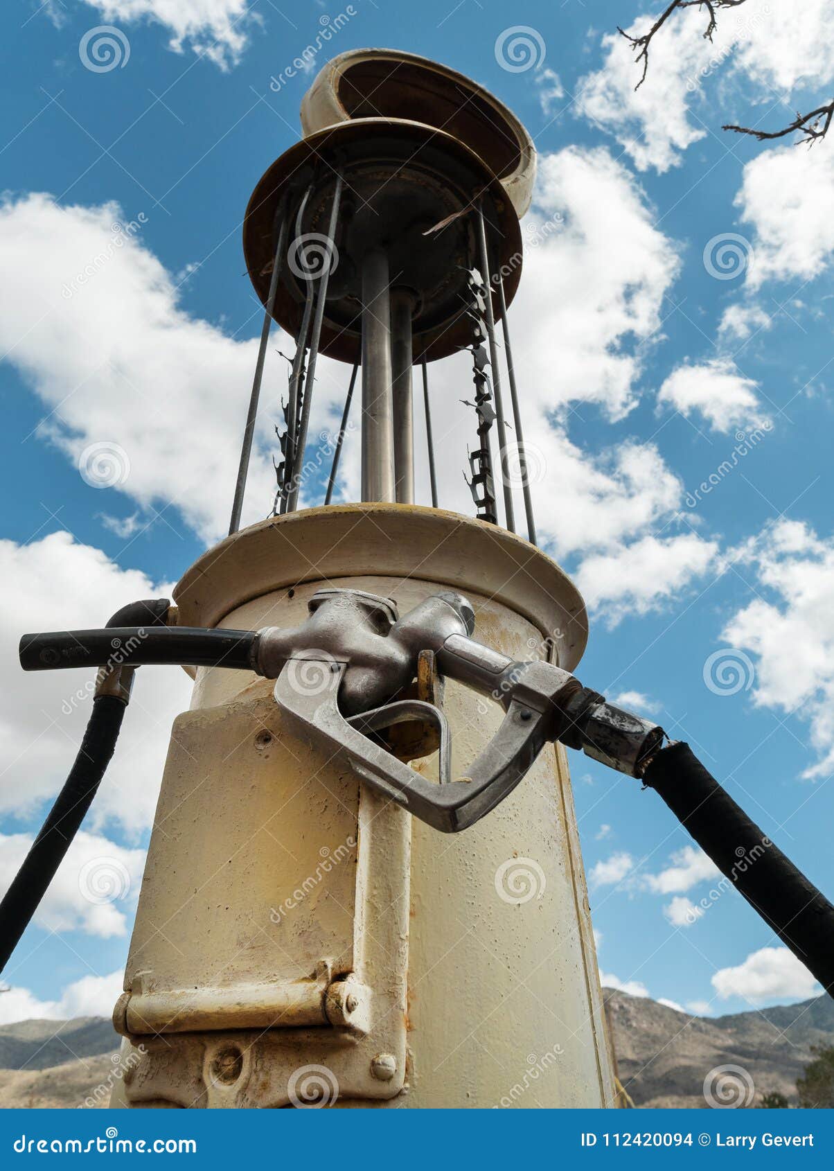Very early gas pump stock photo. Image of nostalgic - 112420094