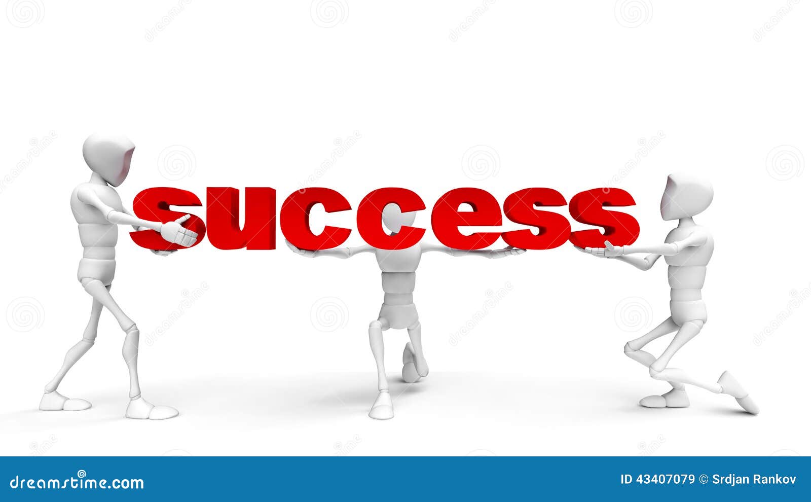 It is Very Easy To Success. Stock Illustration - Illustration of ...