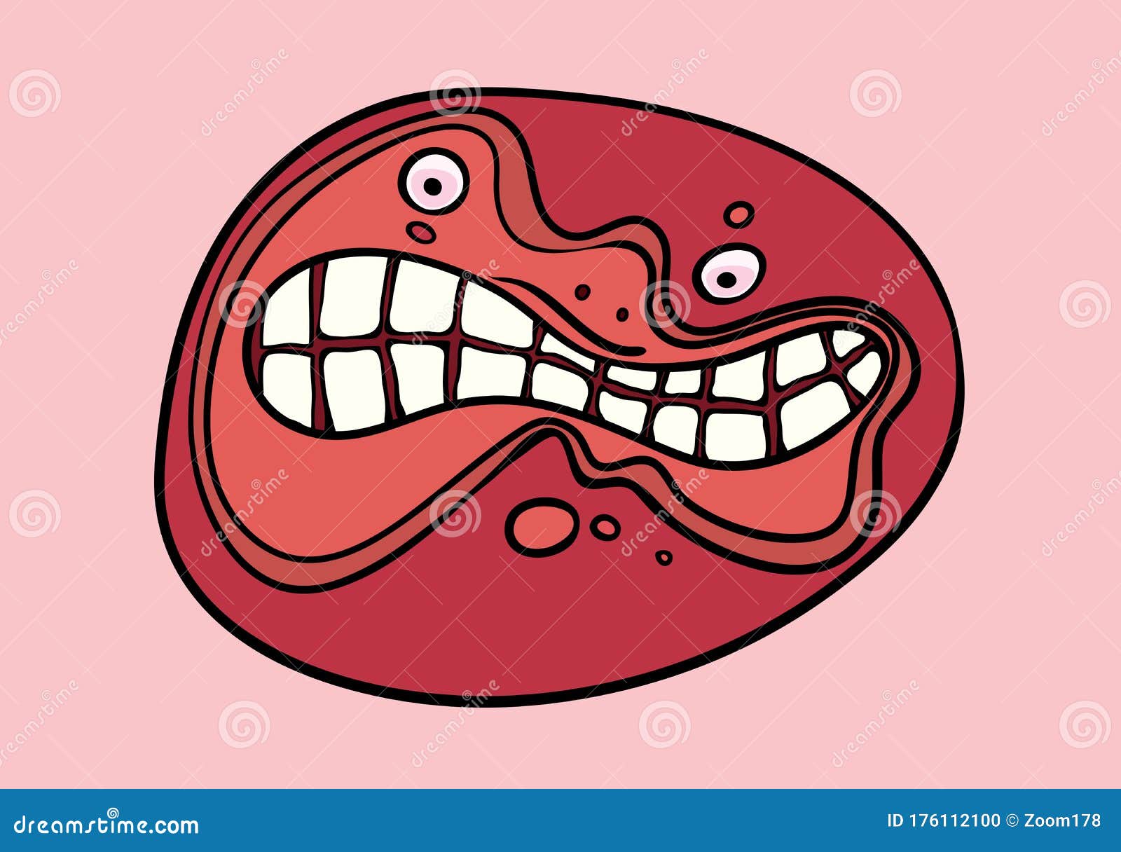 Very evil avatar stock vector. Illustration of avatar - 176112100