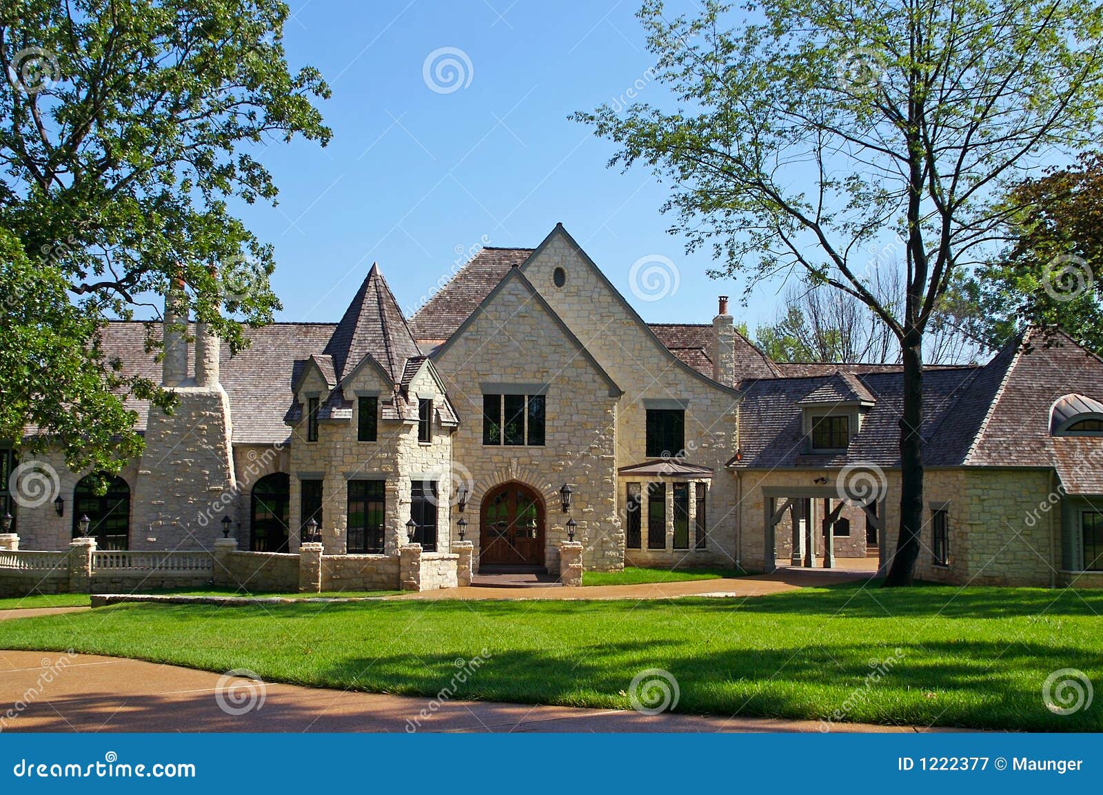 Very Expensive Mansion stock image. Image of exterior - 1222377