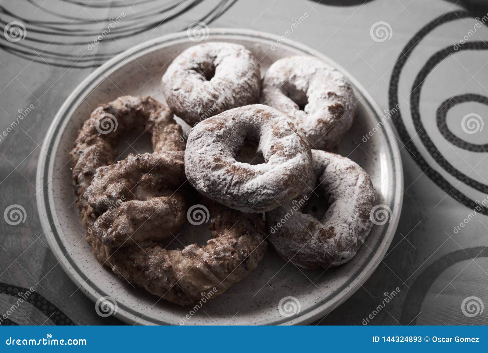 Very exquisite donuts stock image. Image of biscuits - 144324893