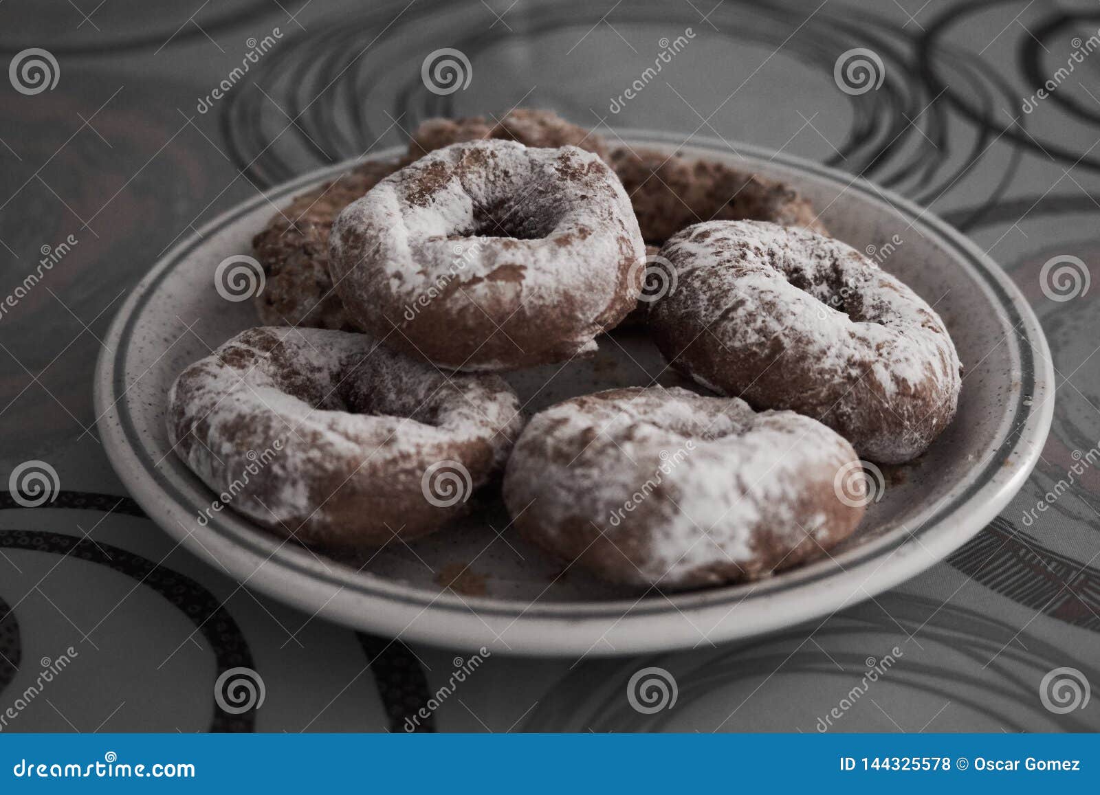 Very exquisite donuts stock photo. Image of cartoon - 144325578