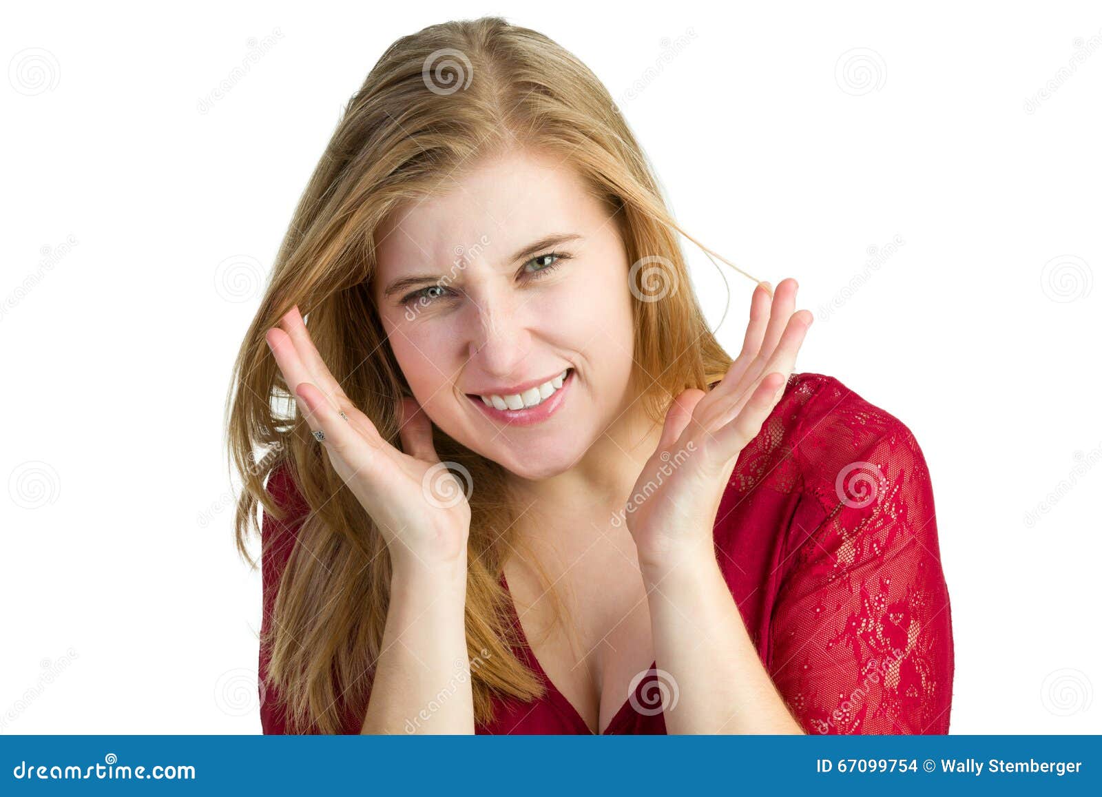 A very frustrated woman stock photo. Image of irritated - 67099754