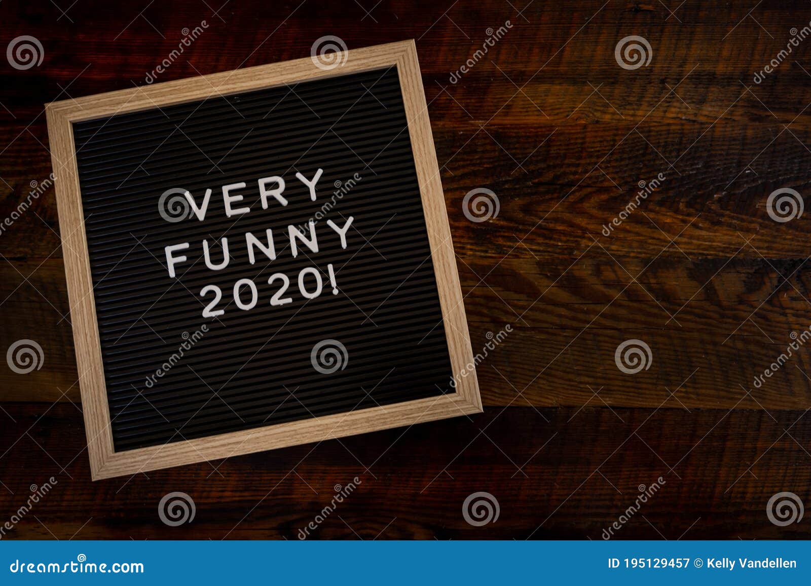 Very Funny 2020 Copy Space stock image. Image of wooden - 195129457