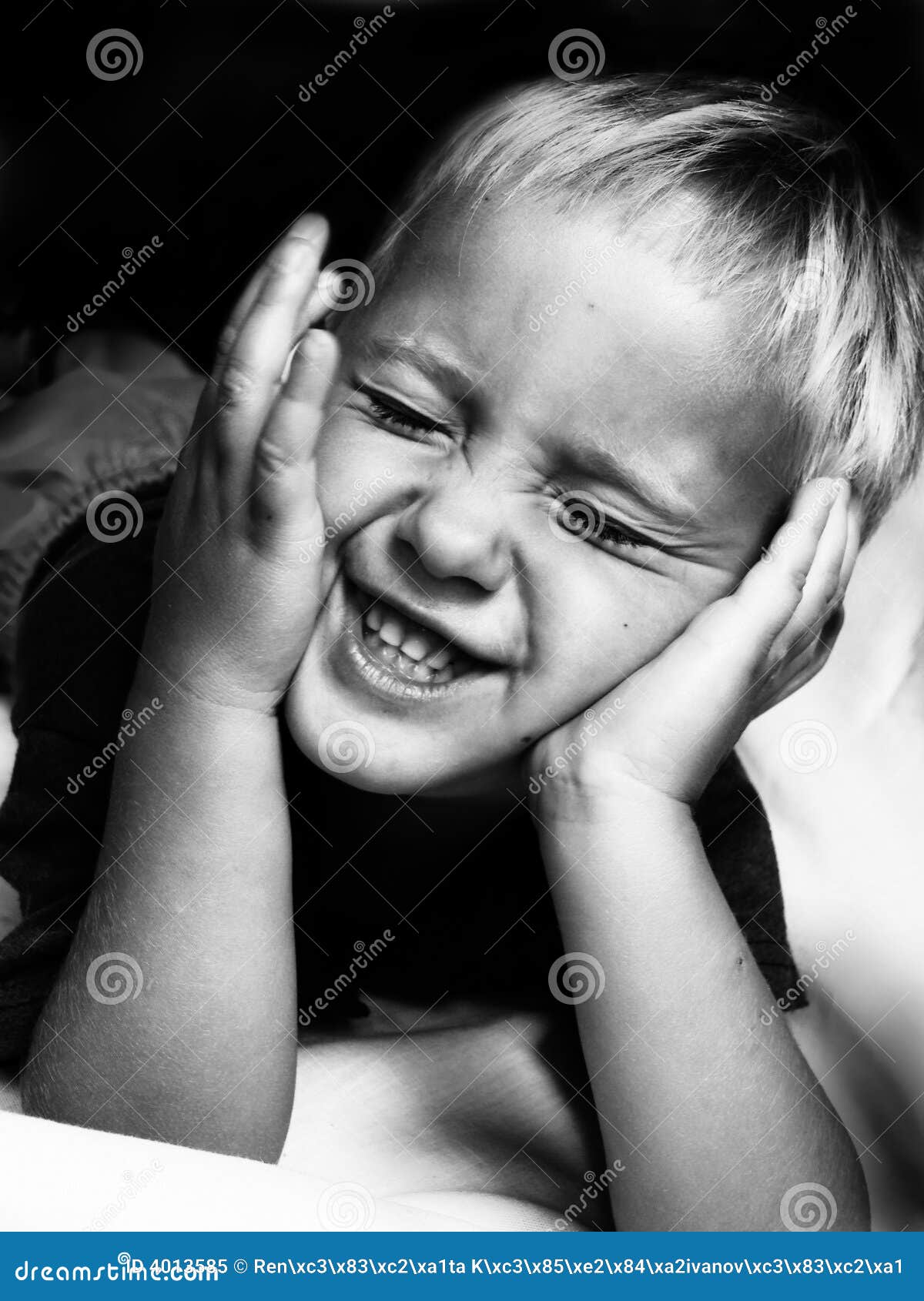 Very happy boy stock image. Image of eyes, glad, indoor - 4013585