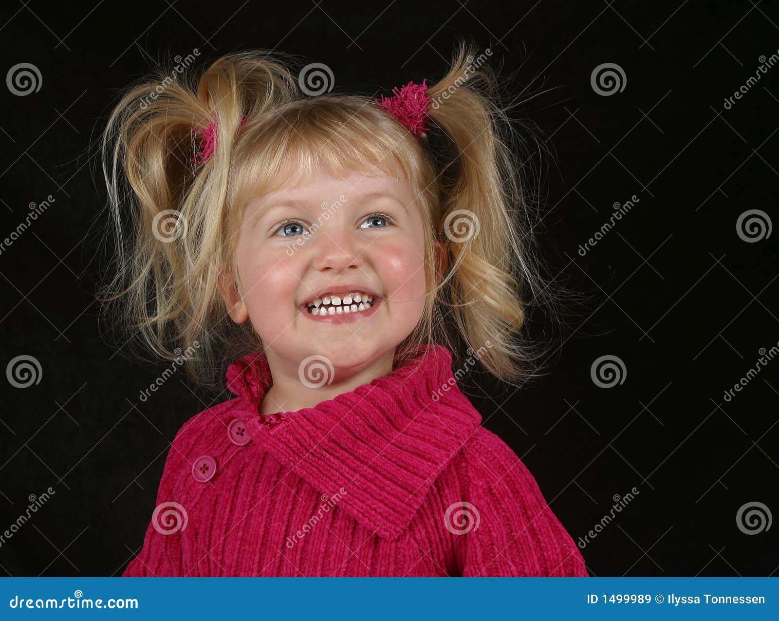 Very Happy Girl stock image. Image of magenta, little - 1499989