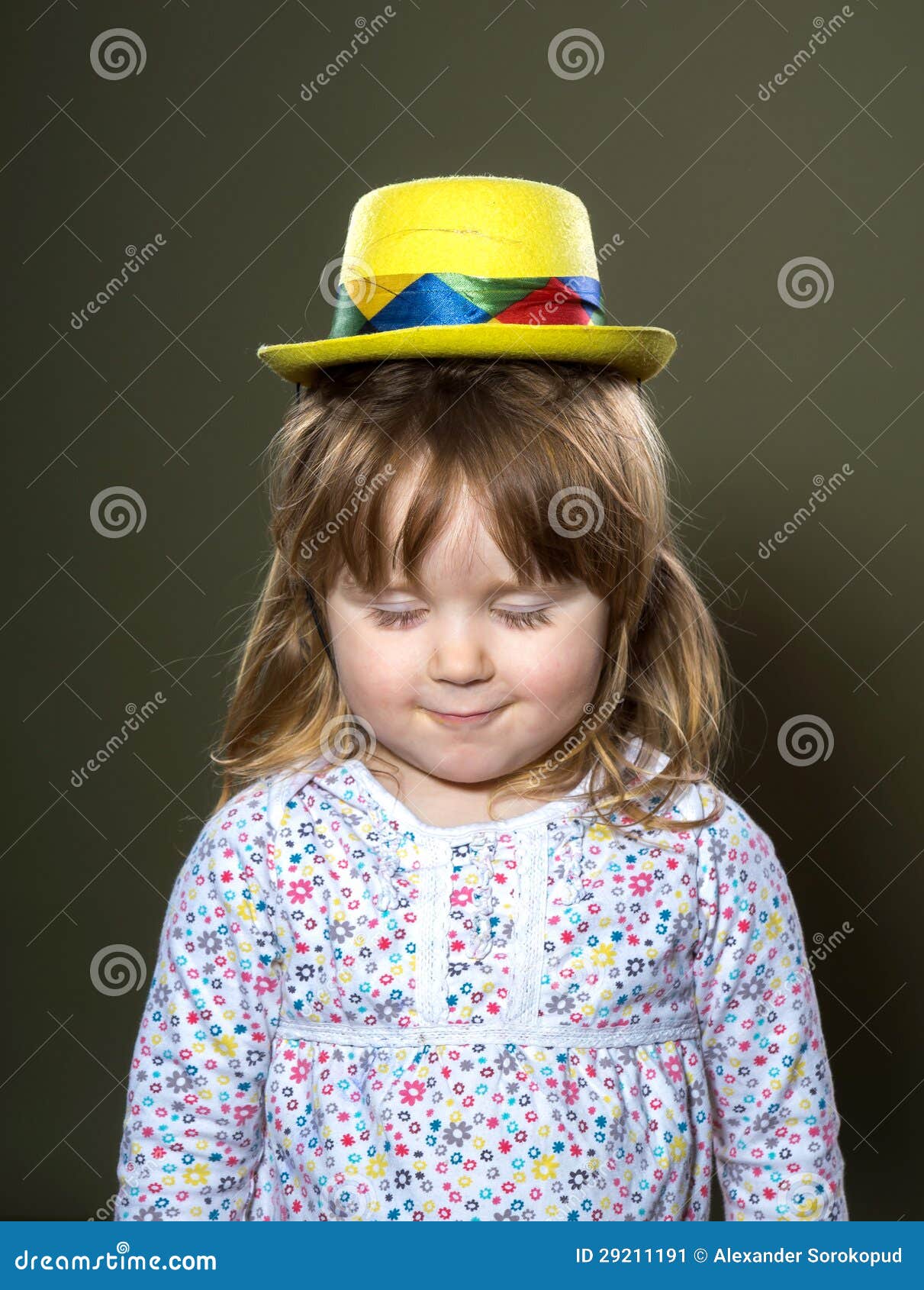 Very happy little girl stock image. Image of little, color - 29211191