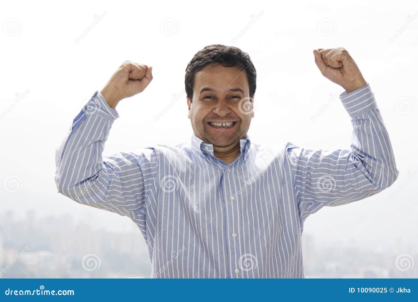 Very Happy Man Royalty Free Stock Photo - Image: 10090025