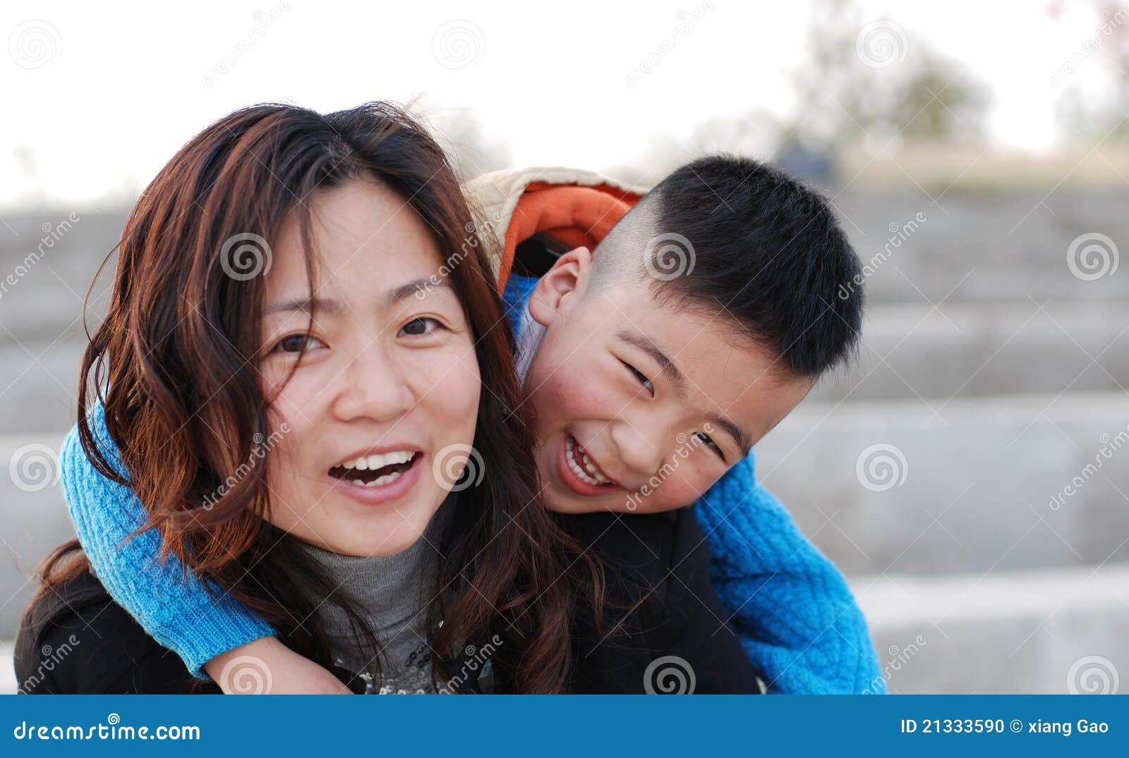 Very happy mother and son stock photo. Image of happy - 21333590