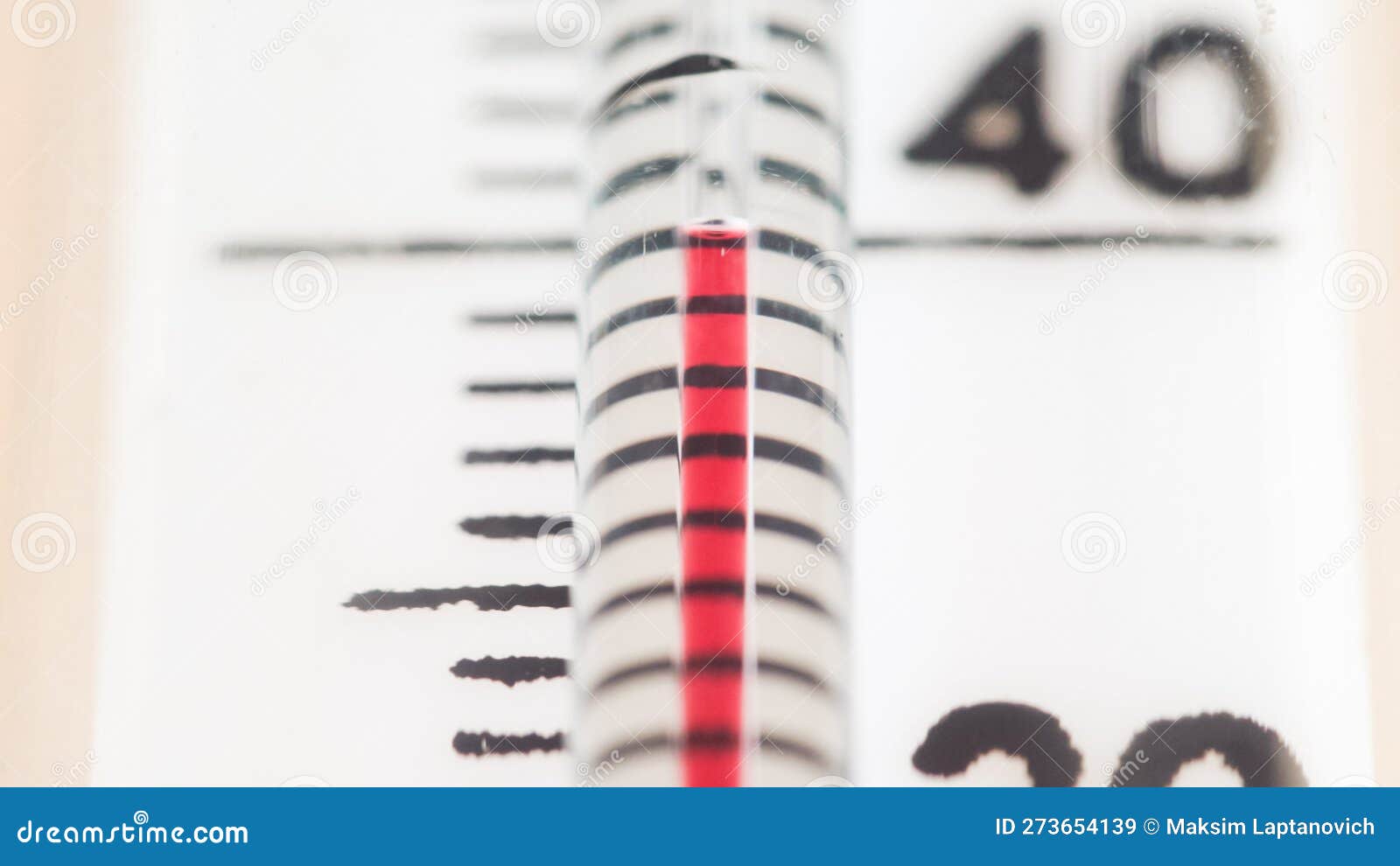 Very High Human Body Temperature Under 40 Degrees Stock Image - Image ...