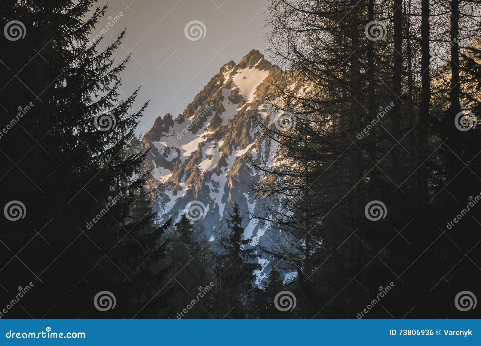 Very high mountain peaks. stock photo. Image of destination - 73806936