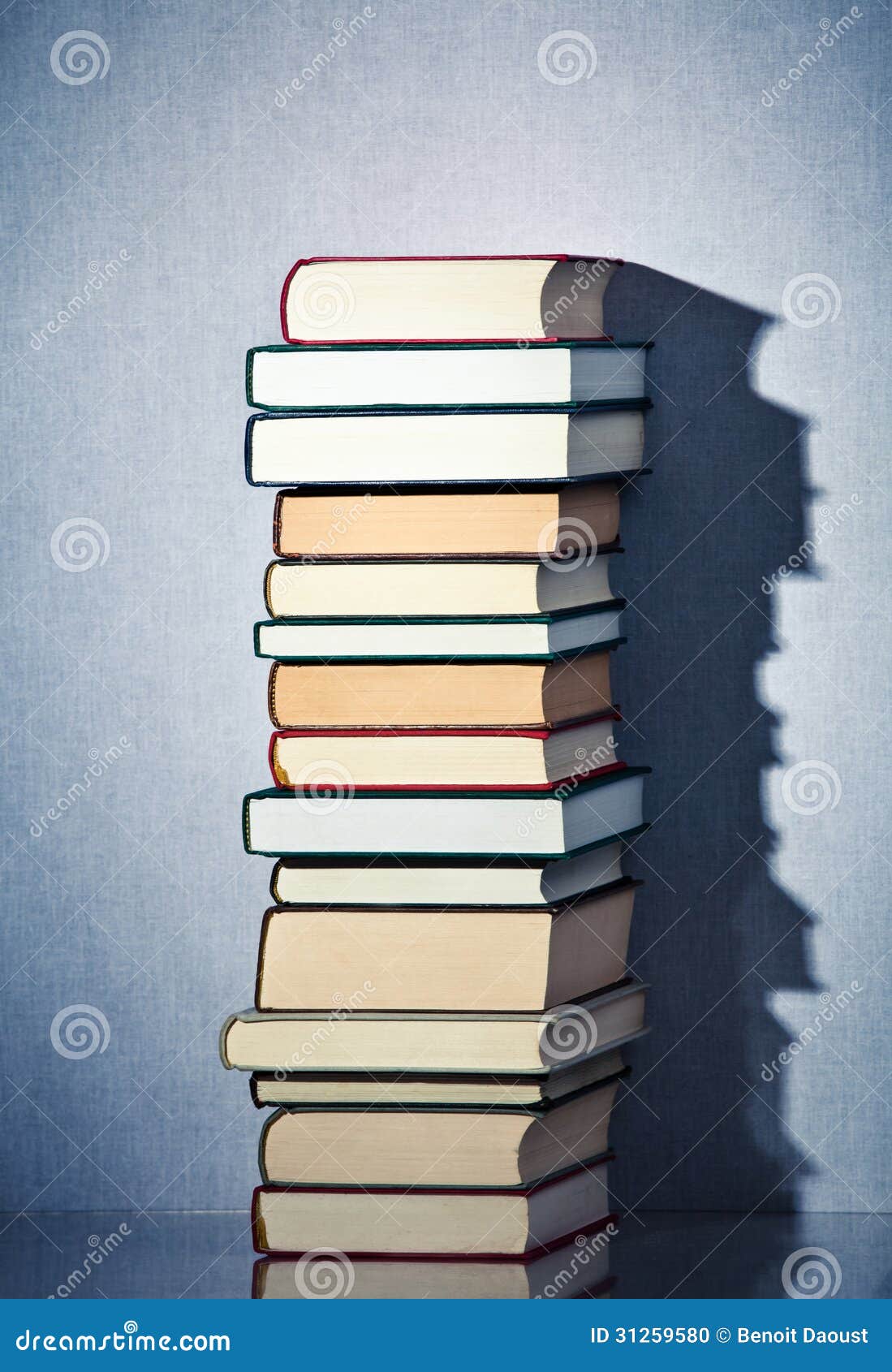 High Stack Of Folders Royalty-Free Stock Photography | CartoonDealer ...