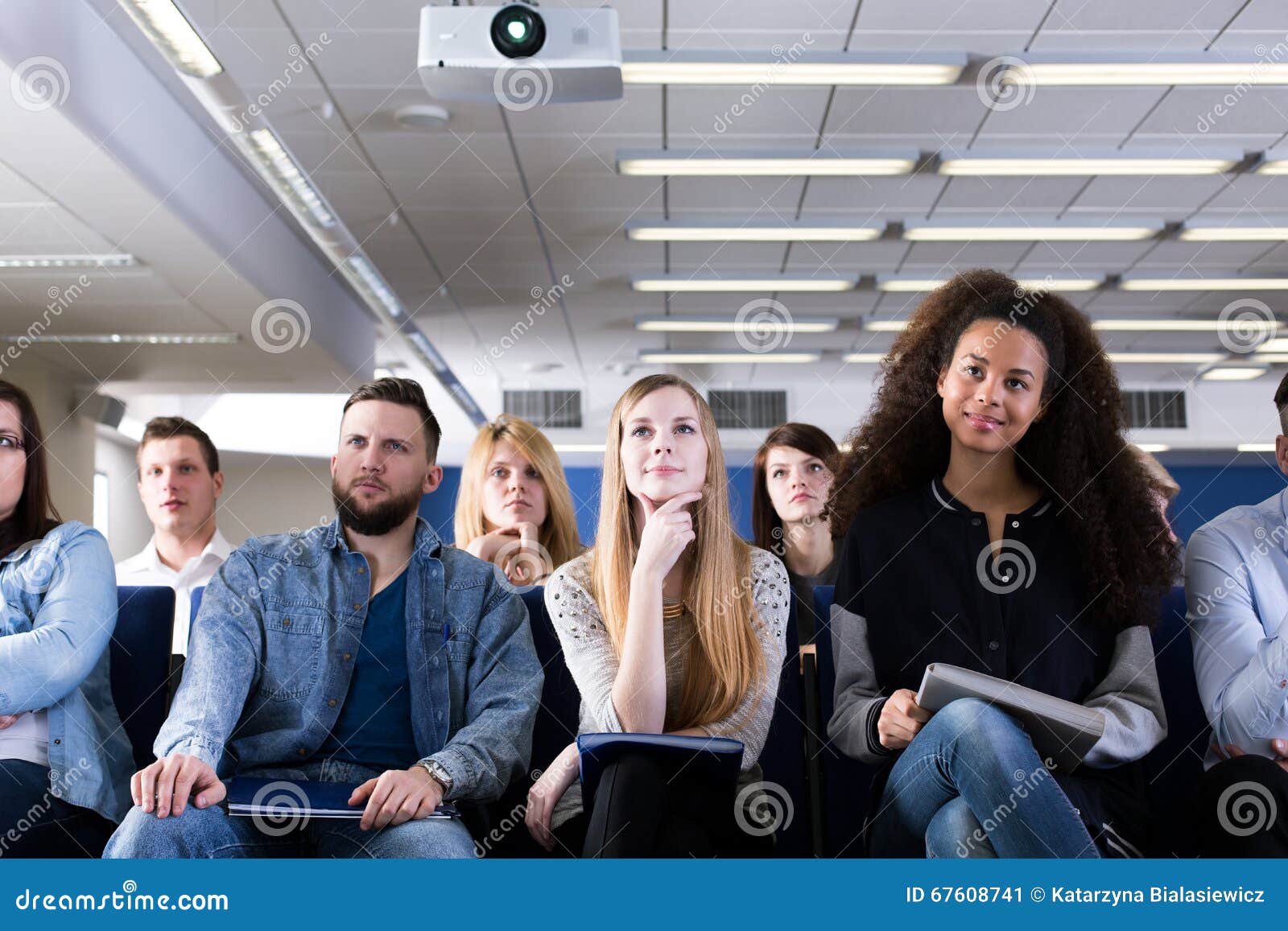 This is Very Interesting Lecture Stock Image - Image of doctorate, exam ...
