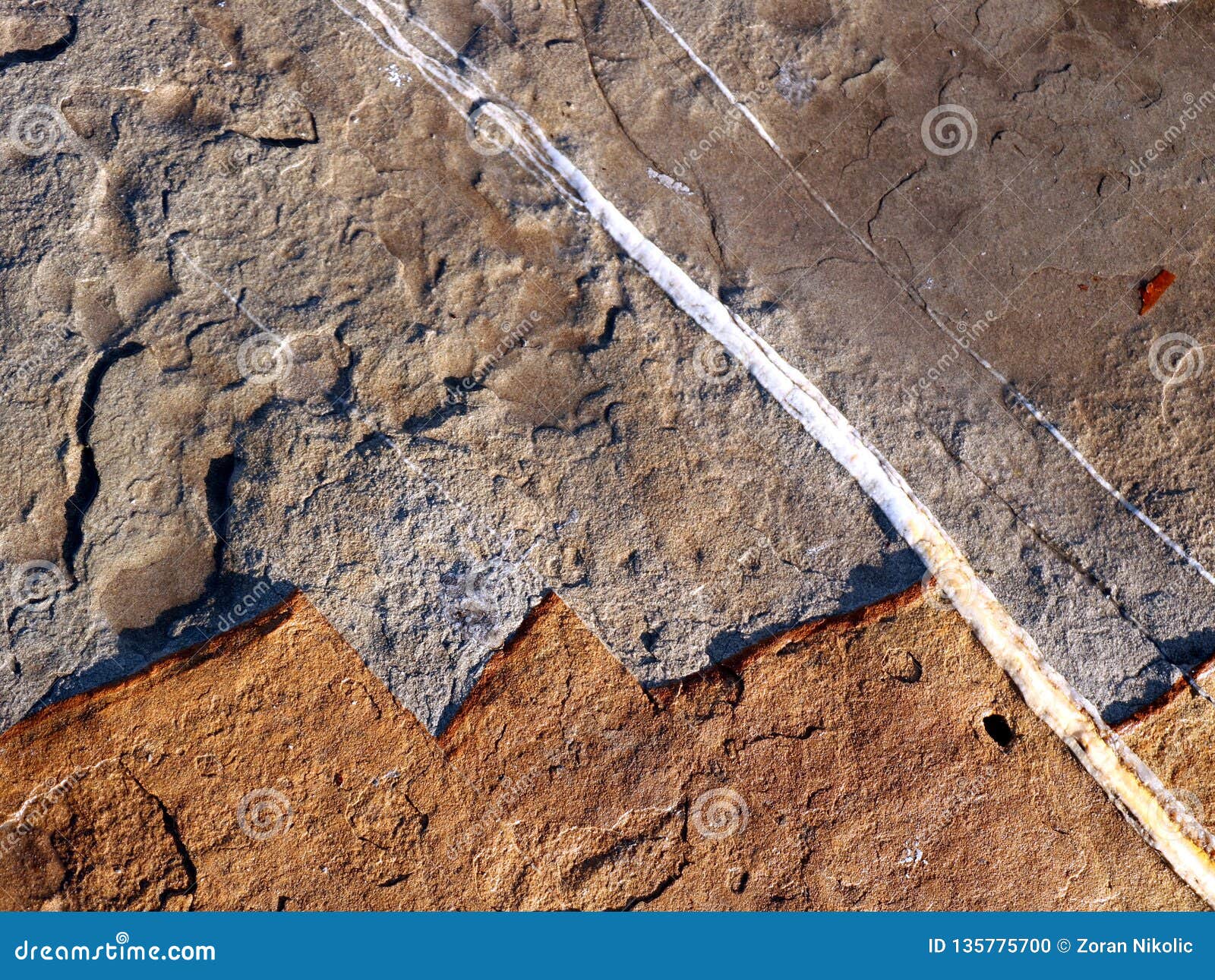 Very Interesting Stone Surface As an Abstract Painting Stock Photo ...