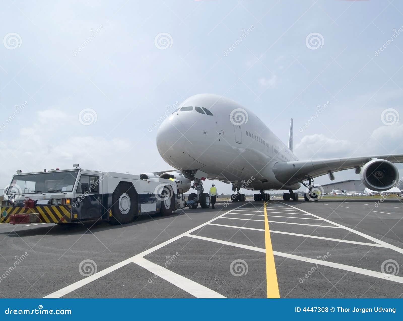 Very large airplane stock photo. Image of airbus, heavy - 4447308