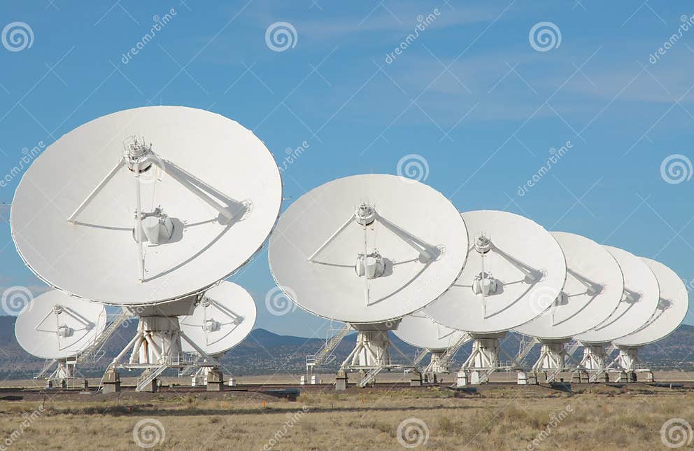Very Large Array stock image. Image of antennas, radio - 21619105
