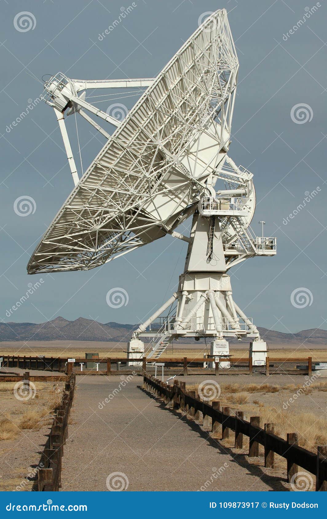 Very Large Array stock image. Image of communication - 109873917