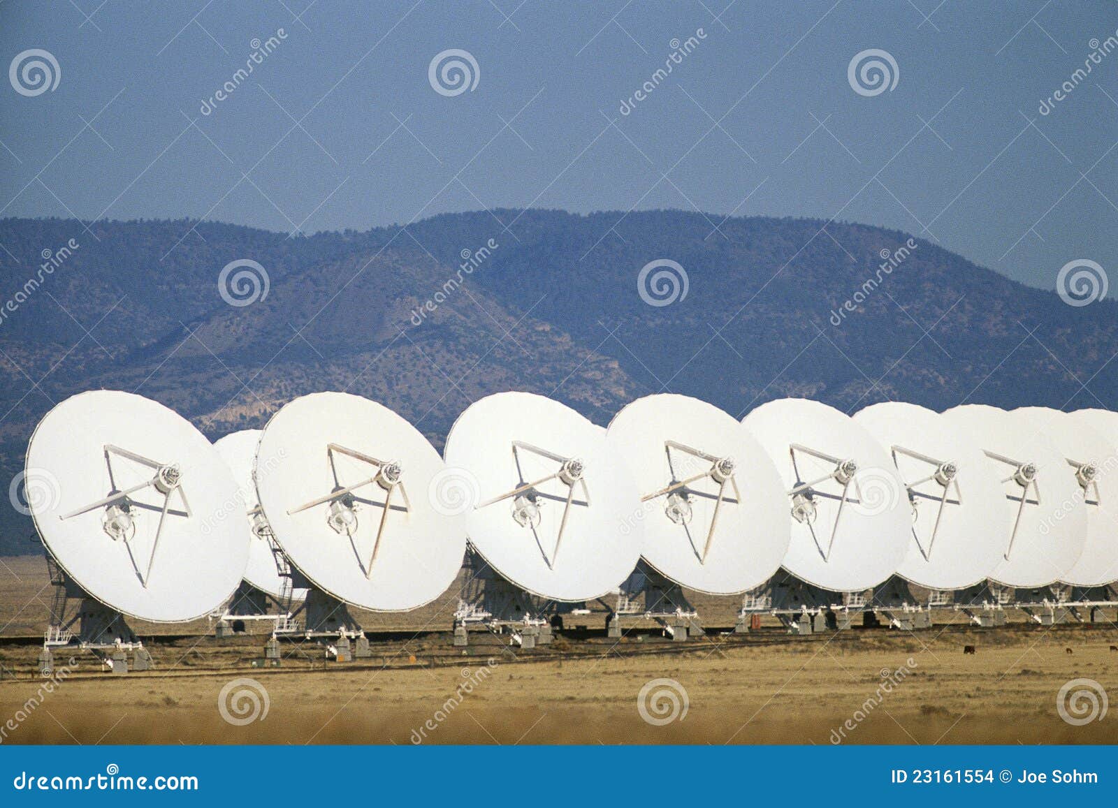Very Large Array radio stock photo. Image of communications - 23161554