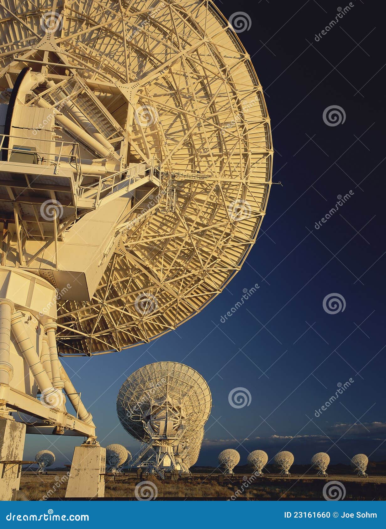 Very Large Array radio stock photo. Image of america - 23161660