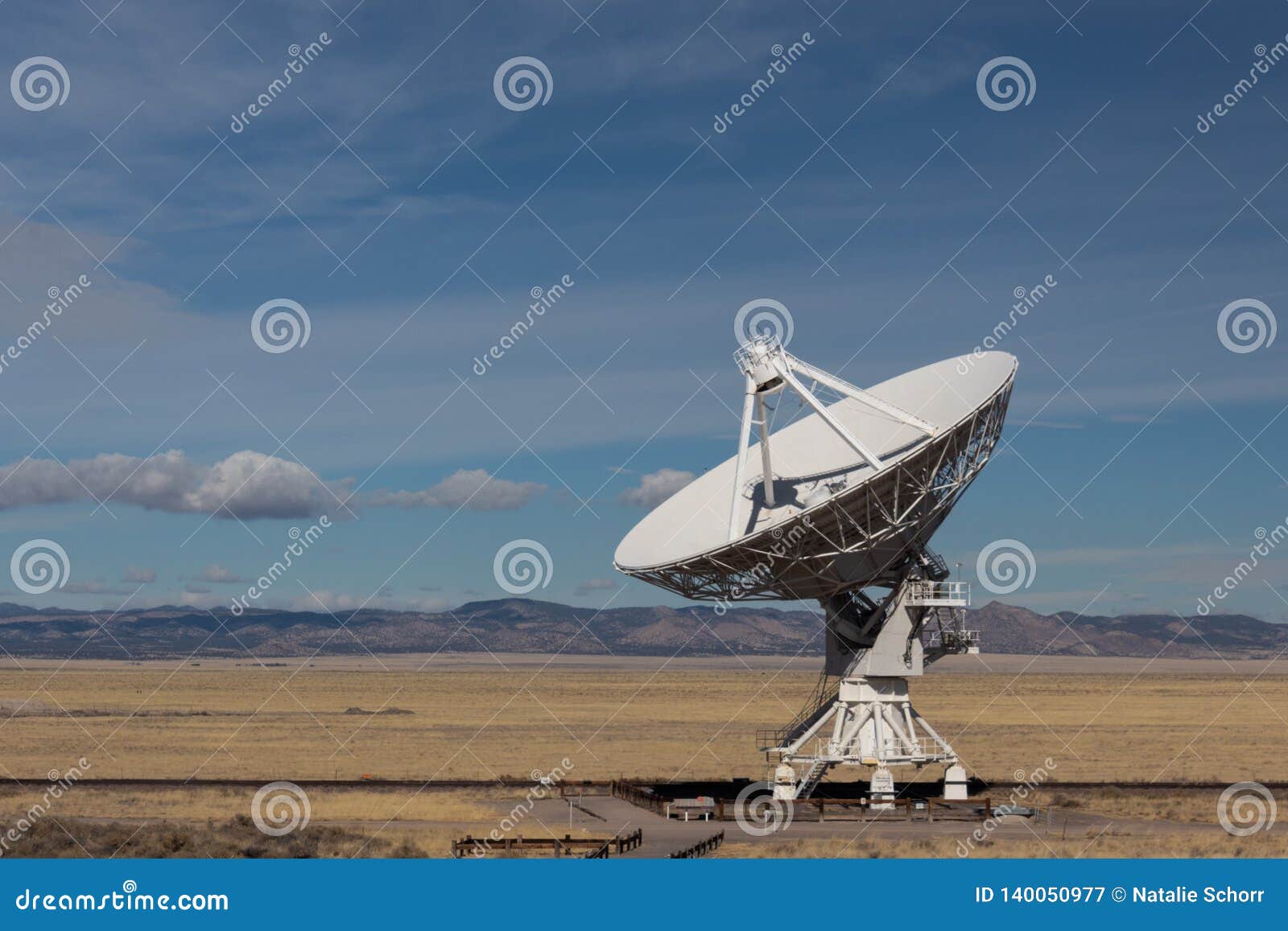 Very Large Array Radio Astronomy Observatory Dish in the New Mexico ...