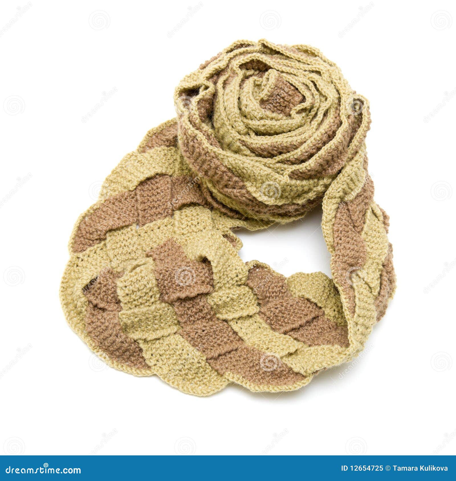 Very long plaited scarf stock image. Image of time, texture - 12654725