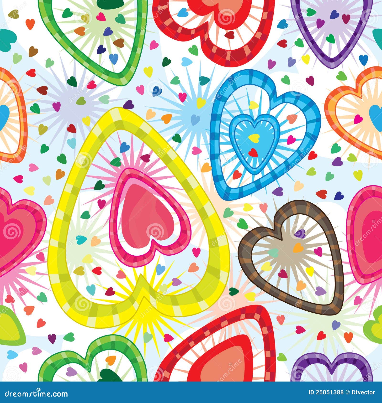 Very love seamless pattern stock vector. Illustration of card - 25051388