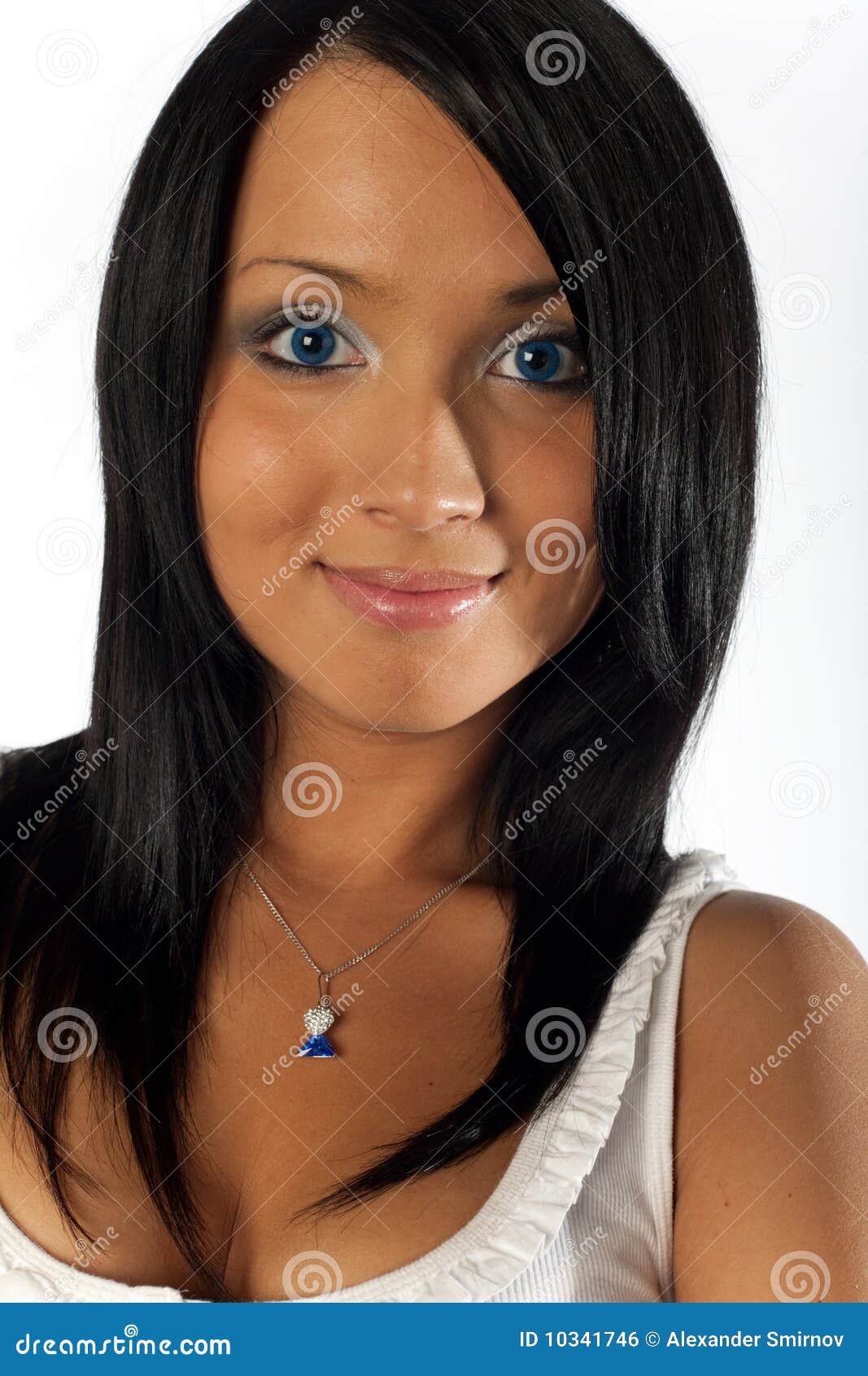 Very lovely girl stock photo. Image of portrait, isolated - 10341746