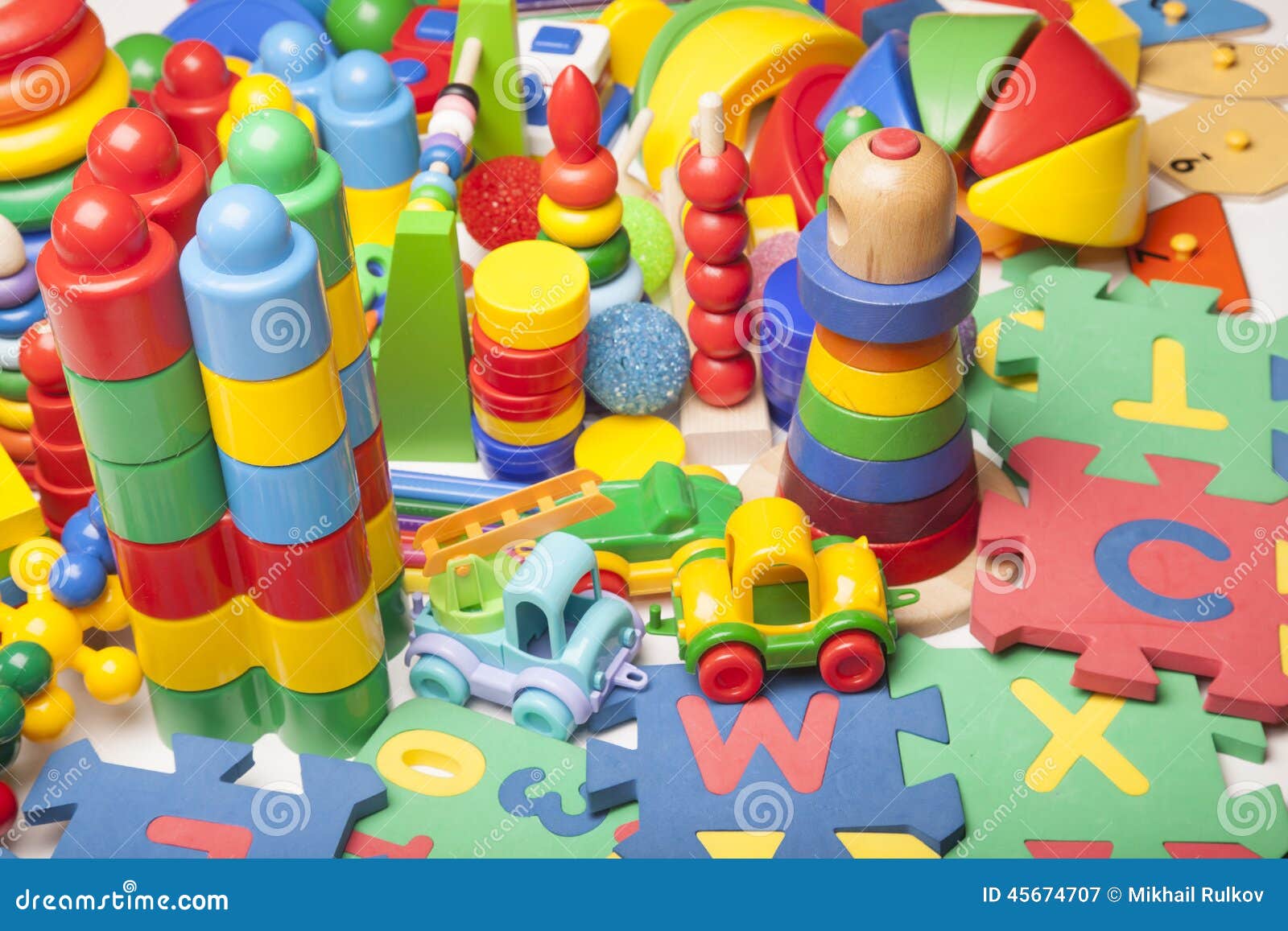 Very many toys stock image. Image of child, ring, ball - 45674707