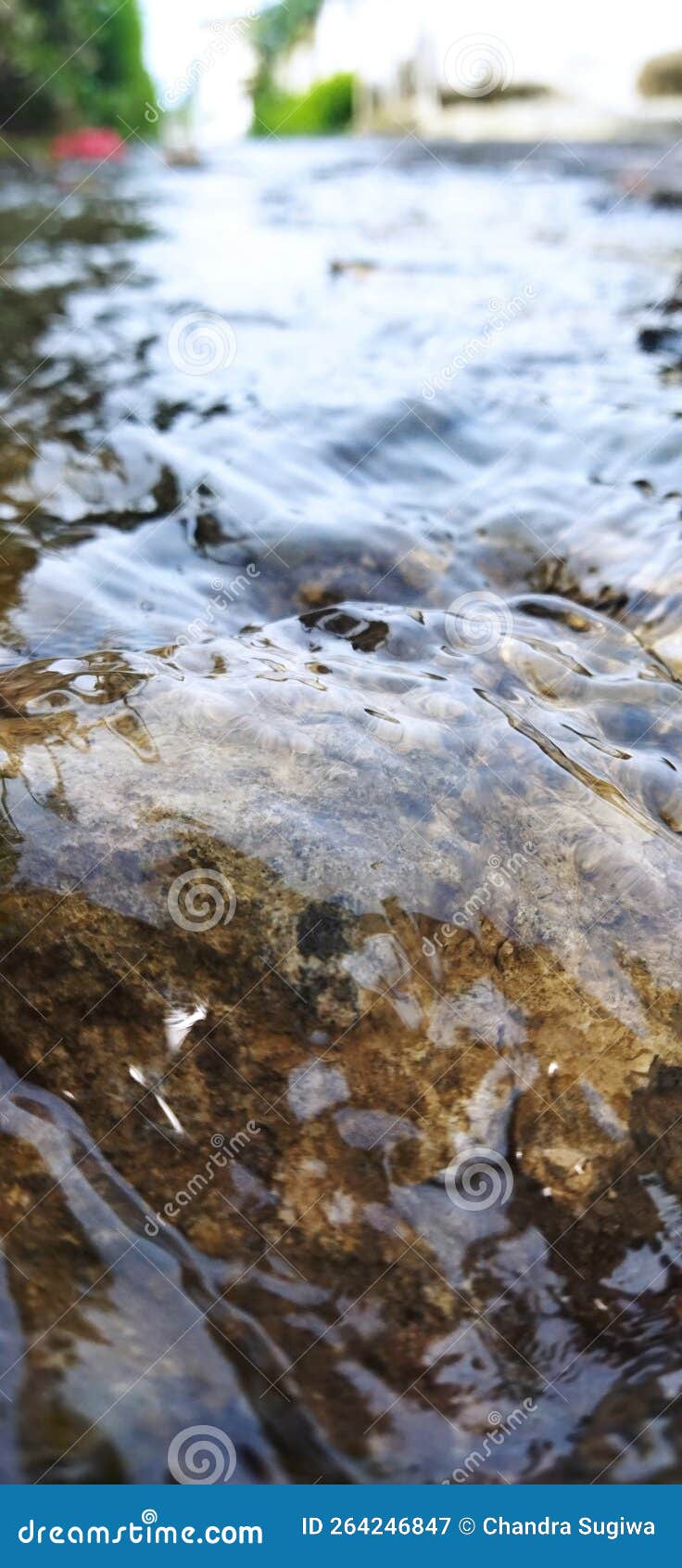Water rain flow stock image. Image of freezing, natural - 264246847
