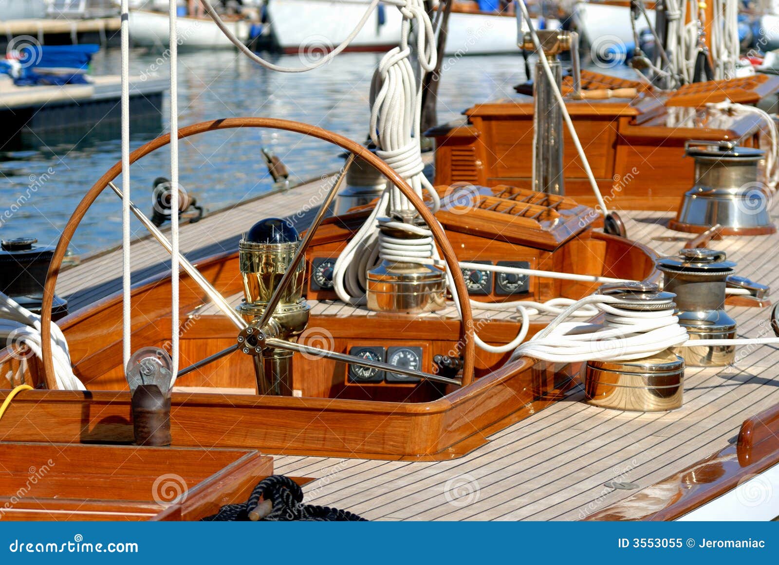 Very Nice Boat, Regates Royale Stock Image - Image of summertime, wood ...