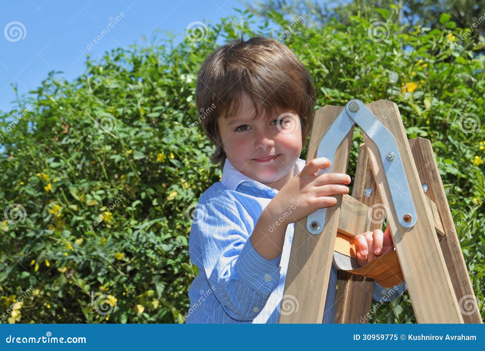 Very nice boy stock image. Image of smiling, outdoors - 30959775