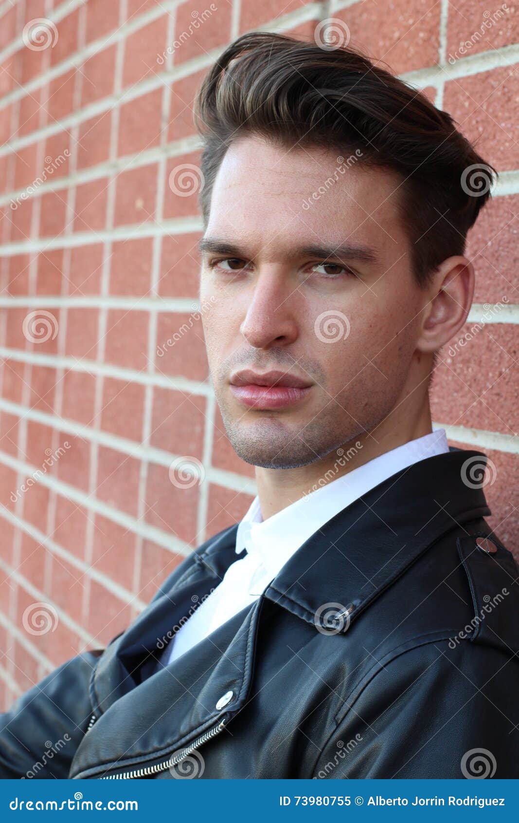 Very Nice Image of a Handsome Italian Man Stock Image - Image of ...