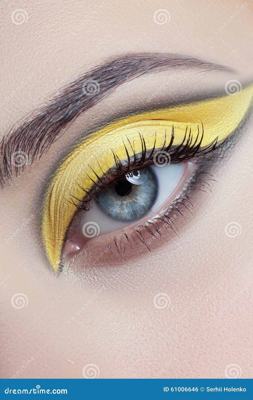 Very nice makeup. stock photo. Image of paint, creative - 61006646