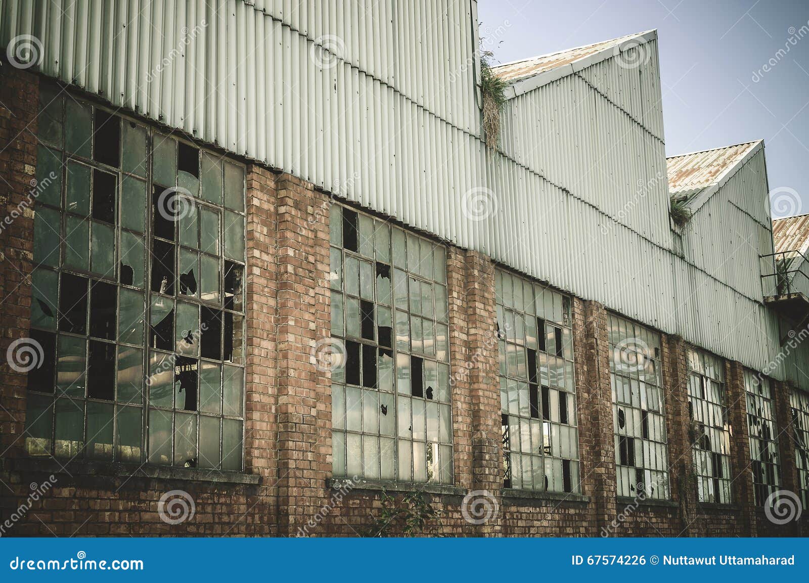 Very Old Abandoned Warehouse Stock Photo - Image of retro, empty: 67574226